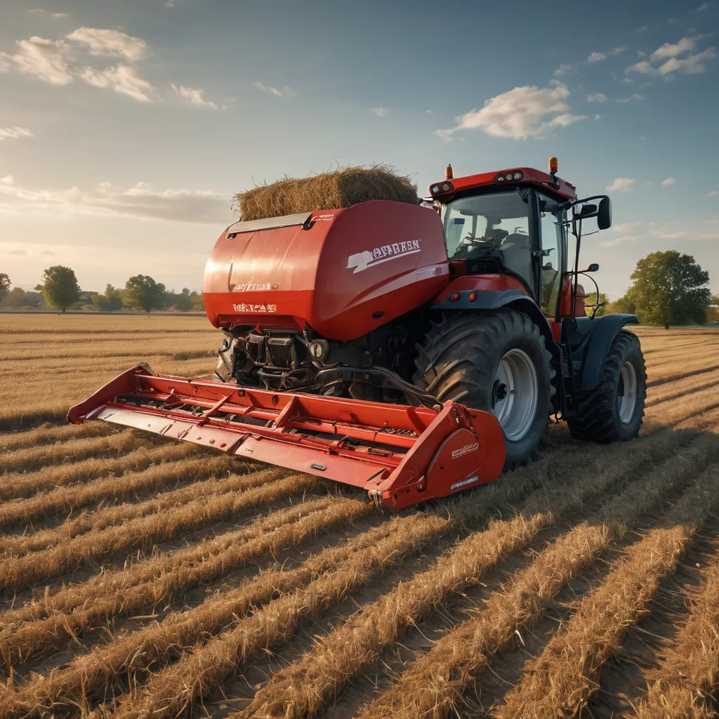 Baler with Wrapper: Boosting Hay and Silage Efficiency