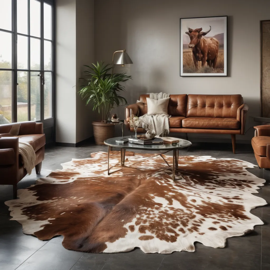 The Cowhide Print Rug: An In-Depth Exploration