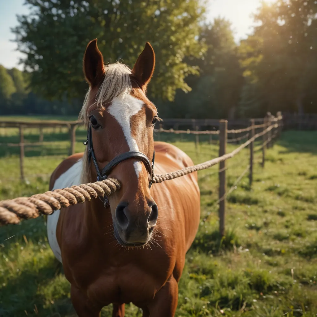 Enhancing Horse Safety with Electric Rope Fencing