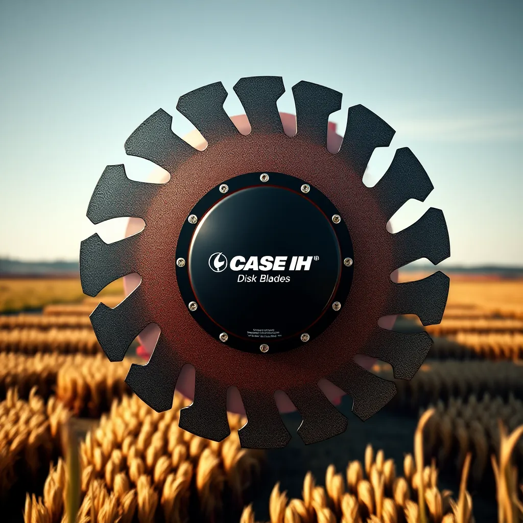 Exploring Case IH Disk Blades: A Comprehensive Guide
