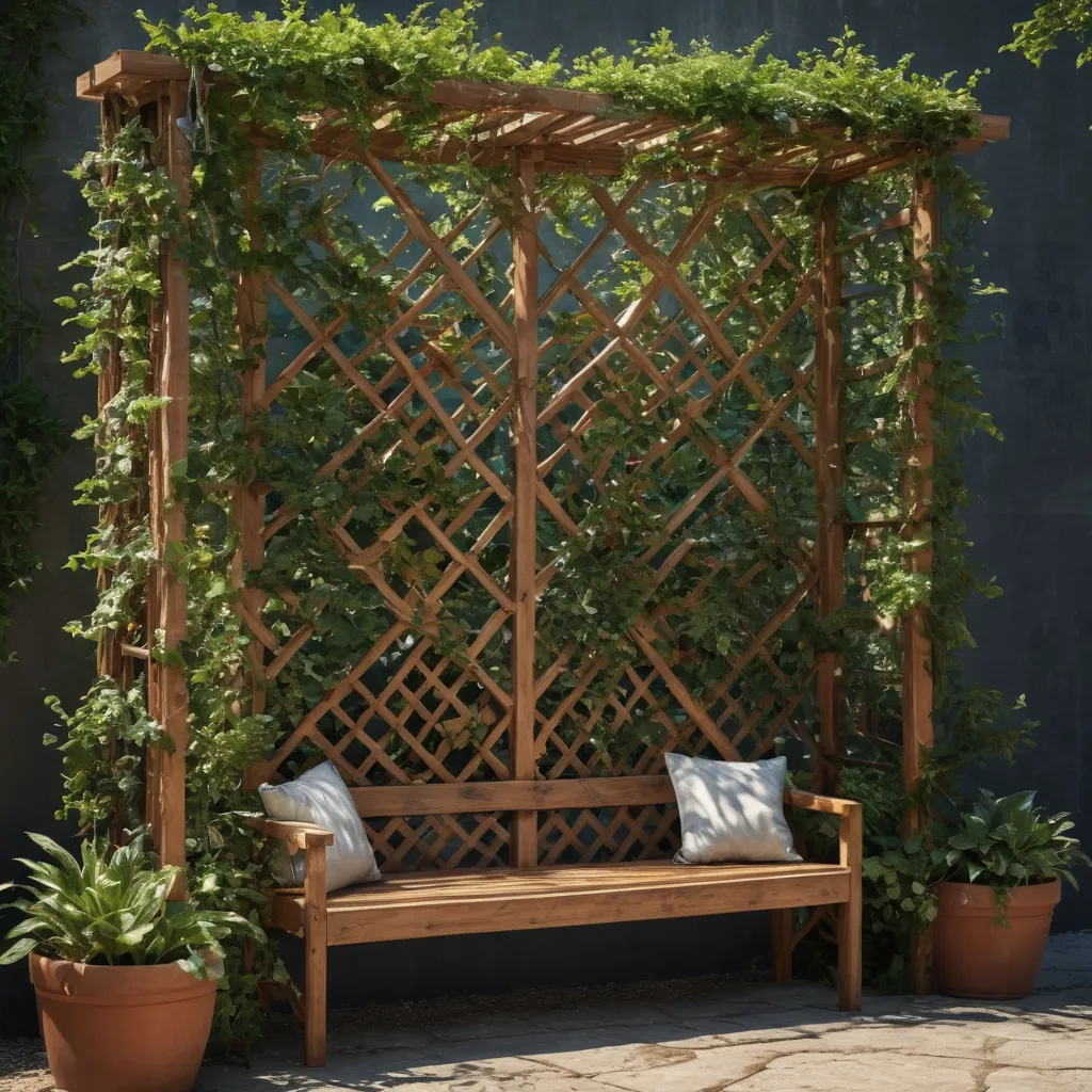 The Role of Trellises and Benches in Horticulture