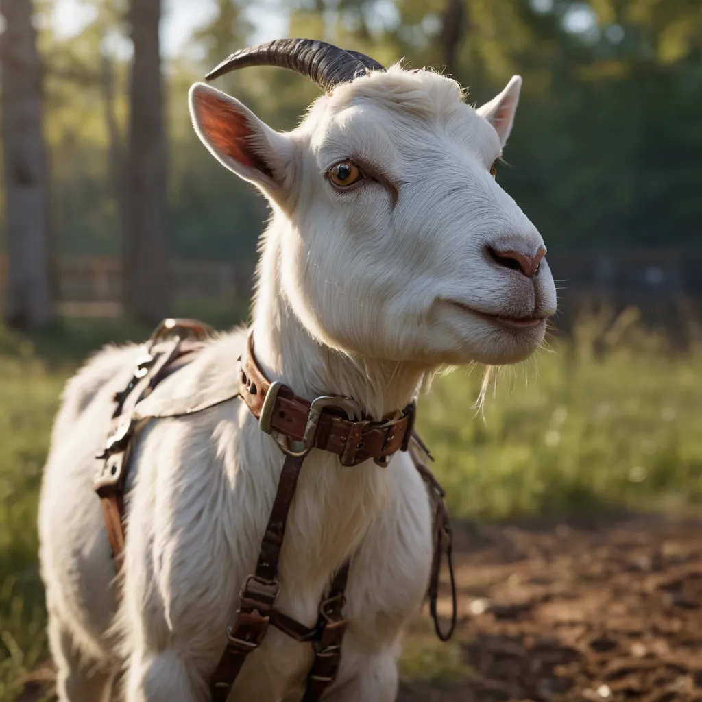 Exploring the Utility of Goat Harnesses at Tractor Supply